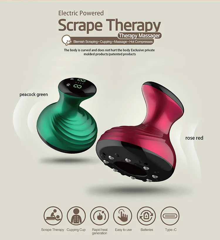 Smart Cupping Massager - Electric Vacuum Red Light Therapy