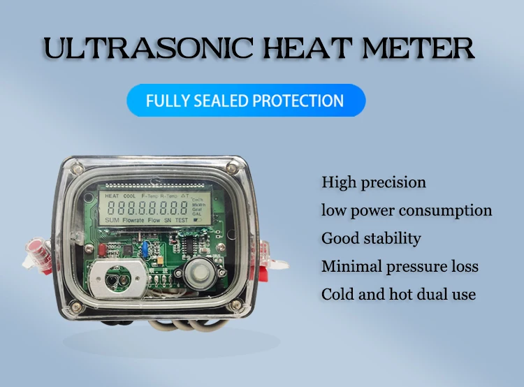 DN15 Ultrasonic Heat Meter - Smart, Reliable, and Efficient