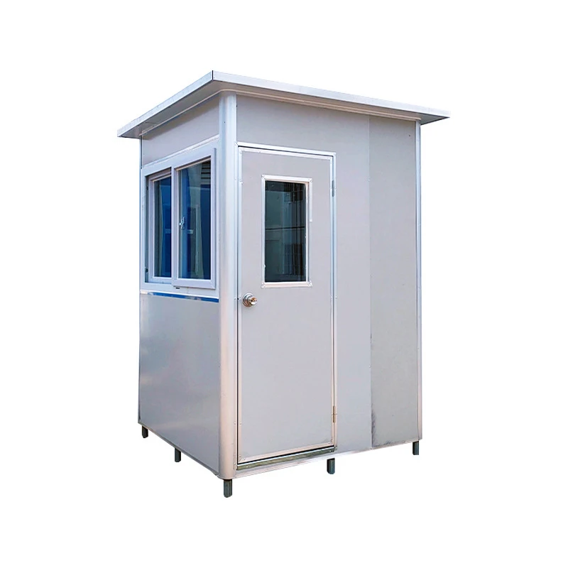 Prefabricated Security Guard House/Booth Kiosk/Store Sandwich Panel ...