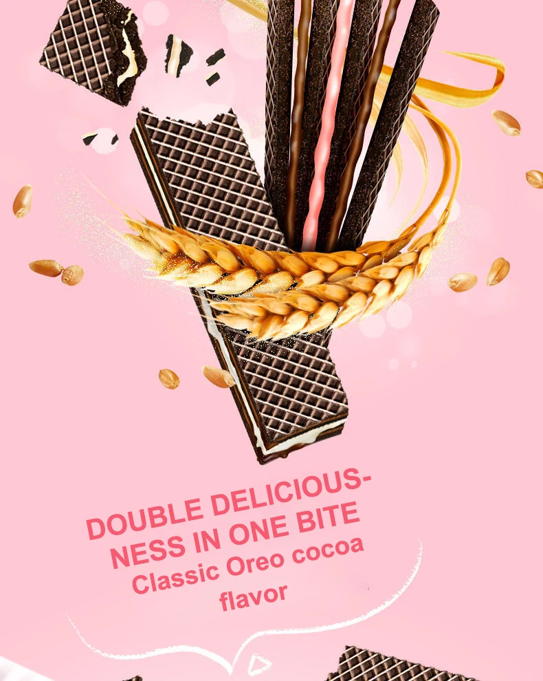 Delicious Strawberry Wafer Chocolate Oreoo Wafer 192g Exotic Snacks ...