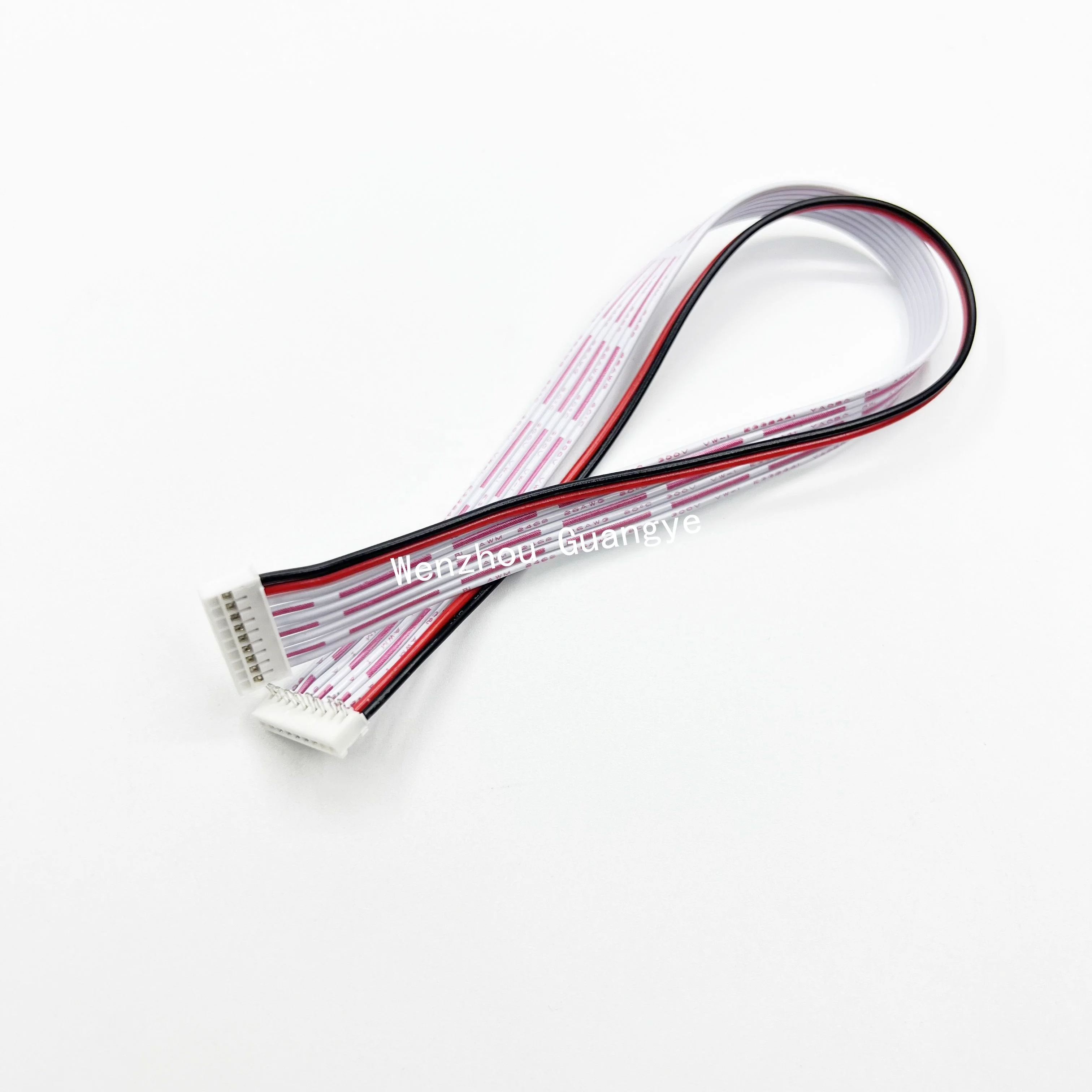 2468 Flat Ribbon Cable With Ph 2.0mm 2.54mm Terminal Cable Processing ...