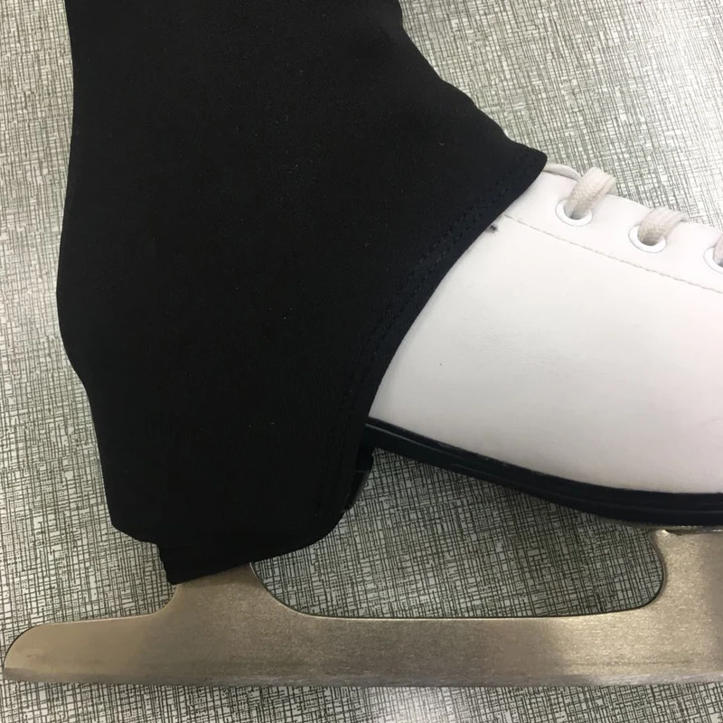 Custom Professional Women Over Boot Footed Figure Skating Tights Ice ...