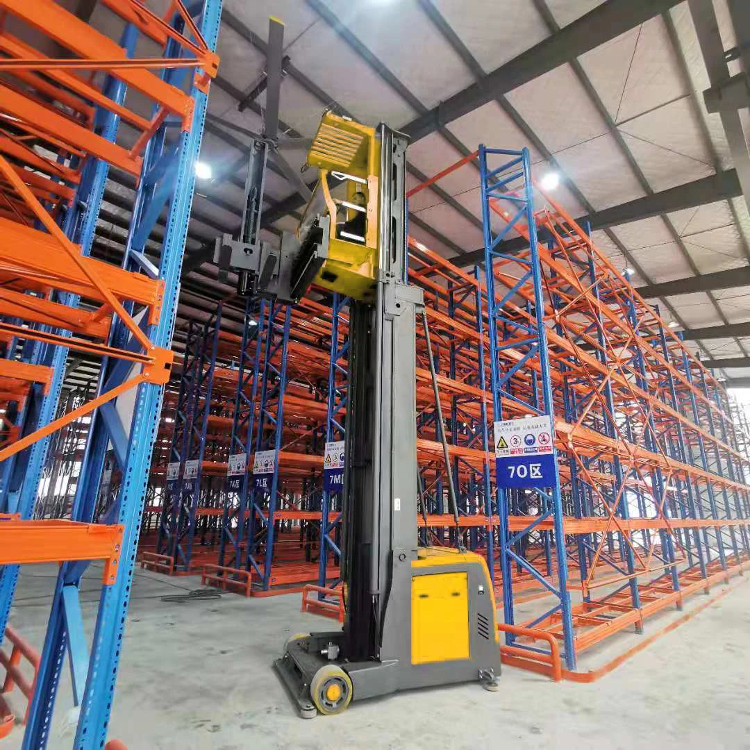 Man-up VNA Electric Forklifts Truck 1500kg - Tri-Lateral Stacker