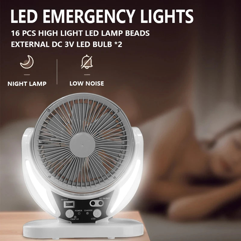 6 Inches Solar Table Fan With Solar Panel Usb Port For Home Desk ...