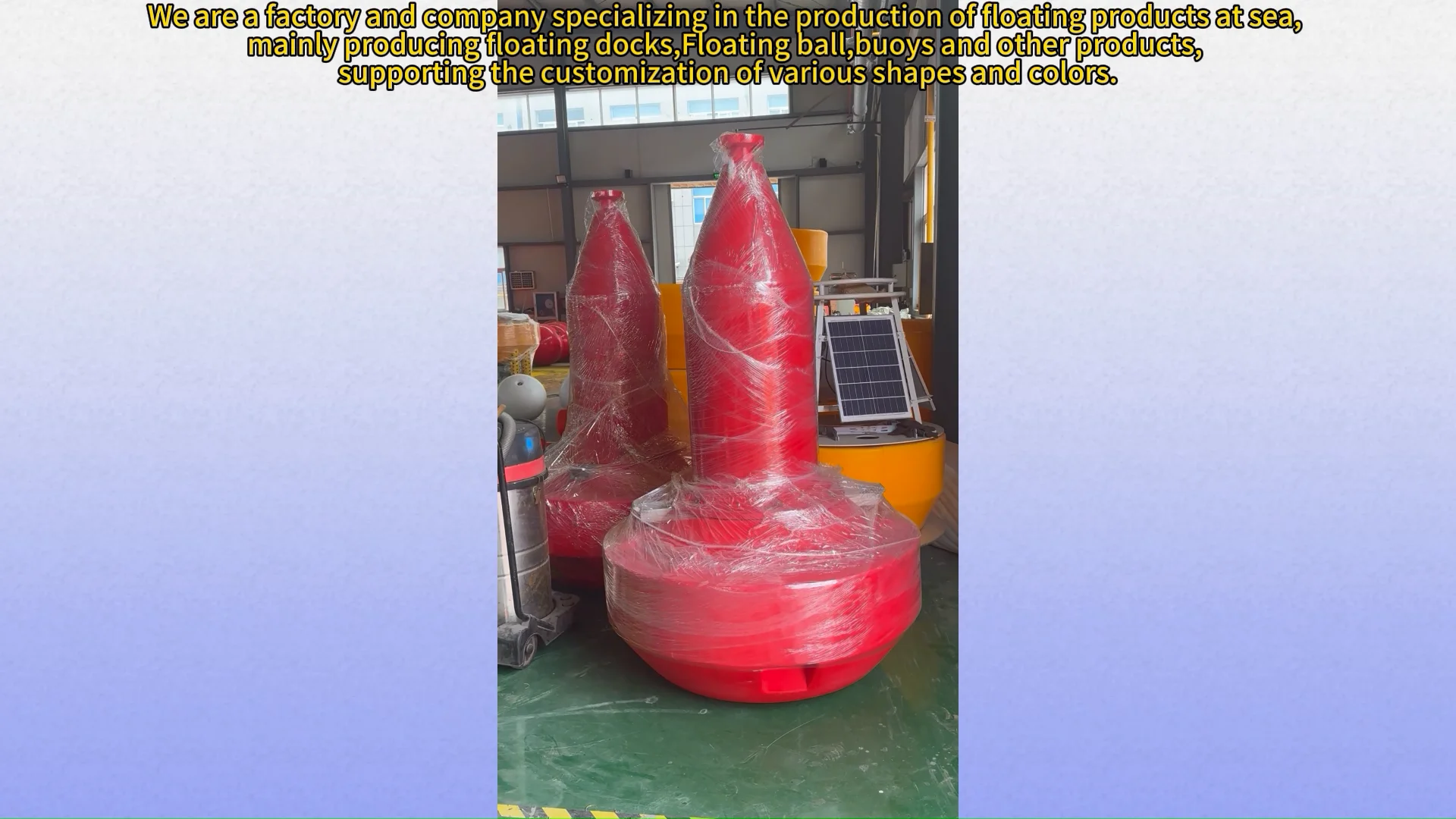 River Dock Marking Navigation Polyethylene Buoy Plastic Channel ...