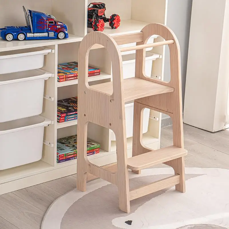 Baby Learn Tower Fall Prevention Montessori Learn Tower Baby Bench Step ...