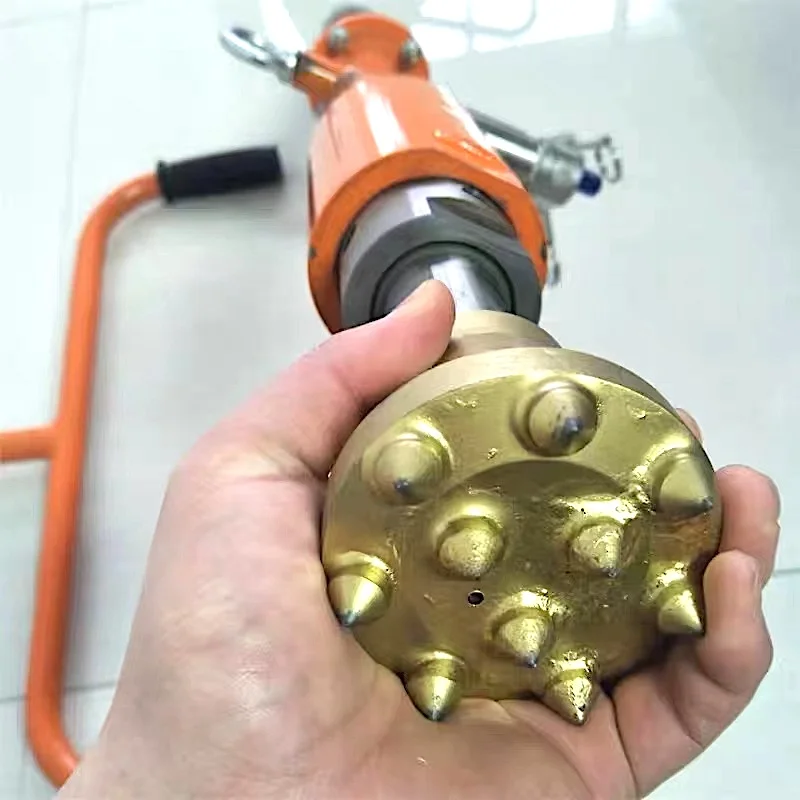 POLE SCABBLER - PNEUMATIC with 9 Point Head for Material Removal