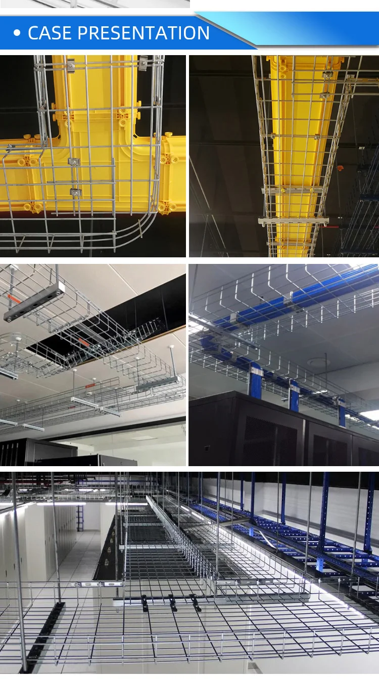 Rust Basket Management Steel Perforated 50mm Galvanized Cable Tray Wire ...