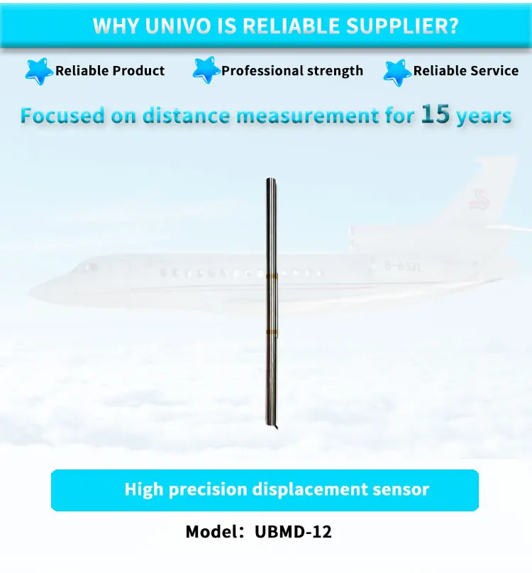 Univo Ubmd-12 High Precision Lvdt Linear Displacement Sensor Test ...
