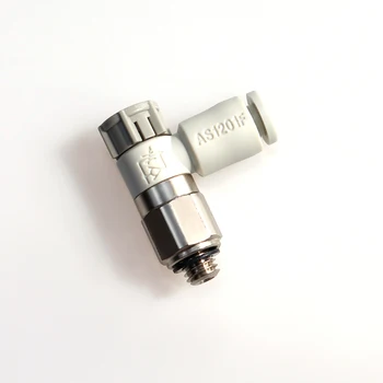 Smc Type Pneumatic Connector Ybl As3201f -as4201f Pneumatic Throttle Speed Control Valve ...