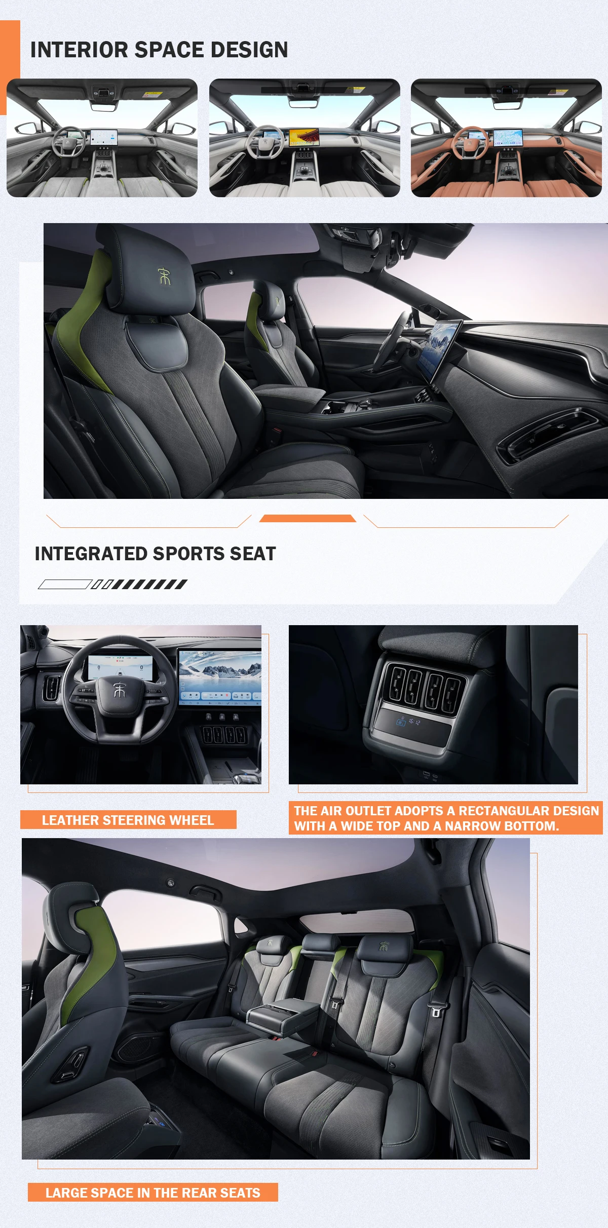 2024 BYD Song L Orange EV AWD SUV - 550KM Range, Fast Charge