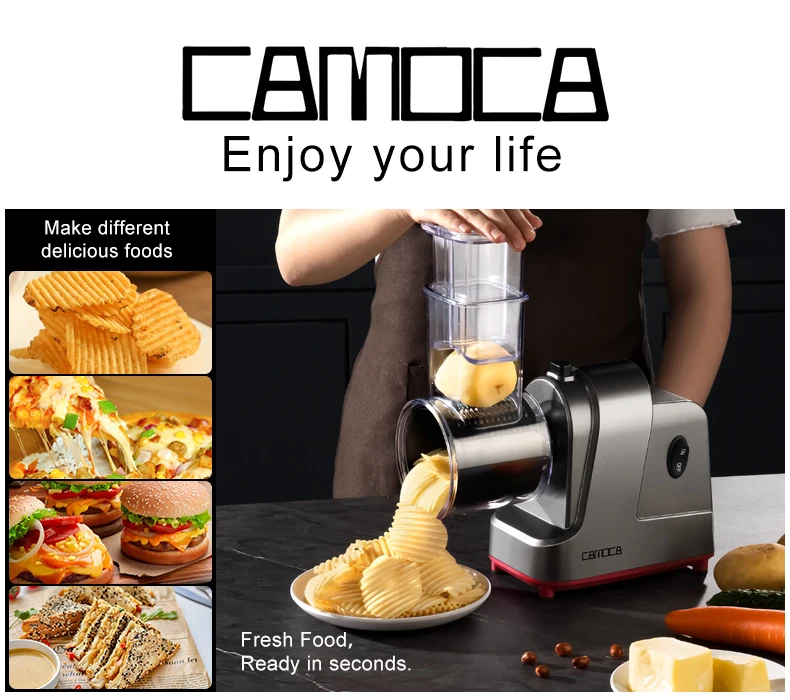 Multifunctional Electric Vegetable Cutter - Durable & Efficient