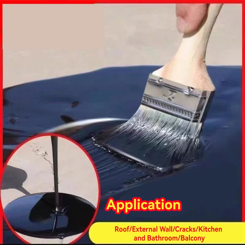 Liquid Waterproof Paint Silicone Rubber Roof Waterproof Spray Coating ...
