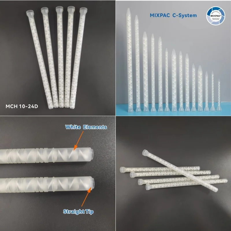 MCH 10-24D SULZER MIXPAC STATICMIXERS Mixing Clamb Bell Innermouldable ...