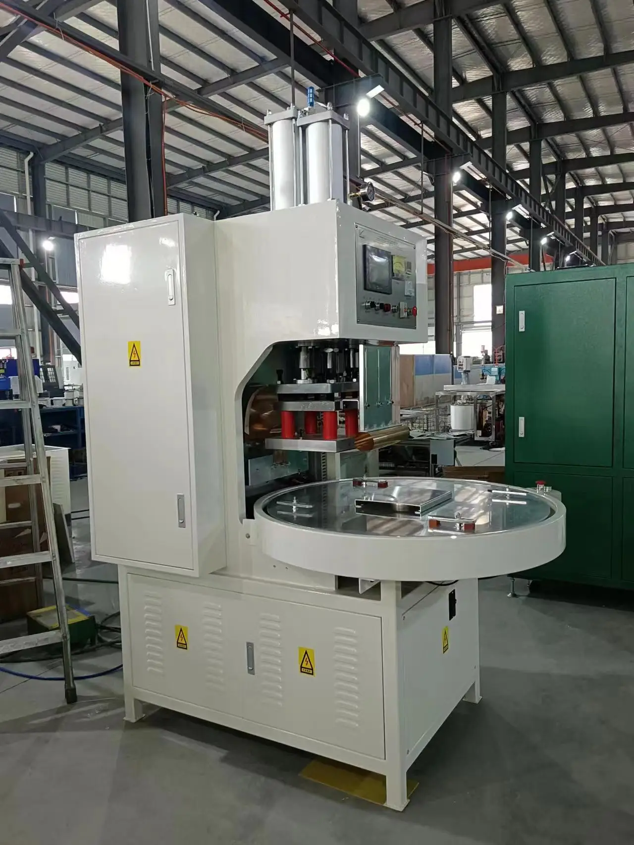 Automatic Rotary Table Blister Packing Machine - High Frequency Welding ...