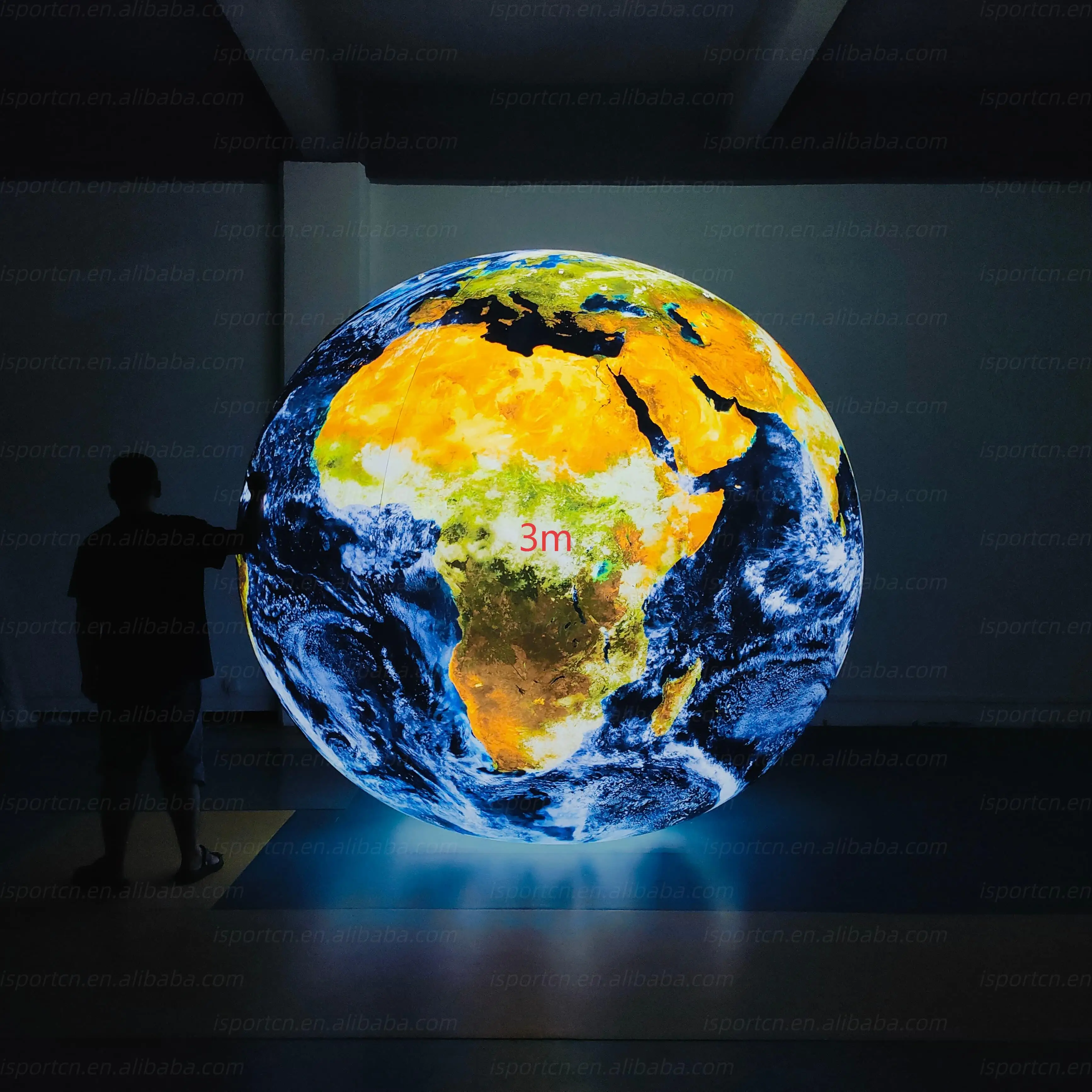 Customized Inflatable Earth - Perfect for Outdoor Promotions