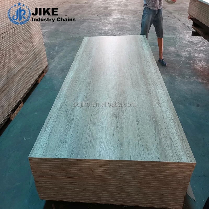 5mm One Side White Woodgrain Laminated Melamine Mdf Plywood Backing ...