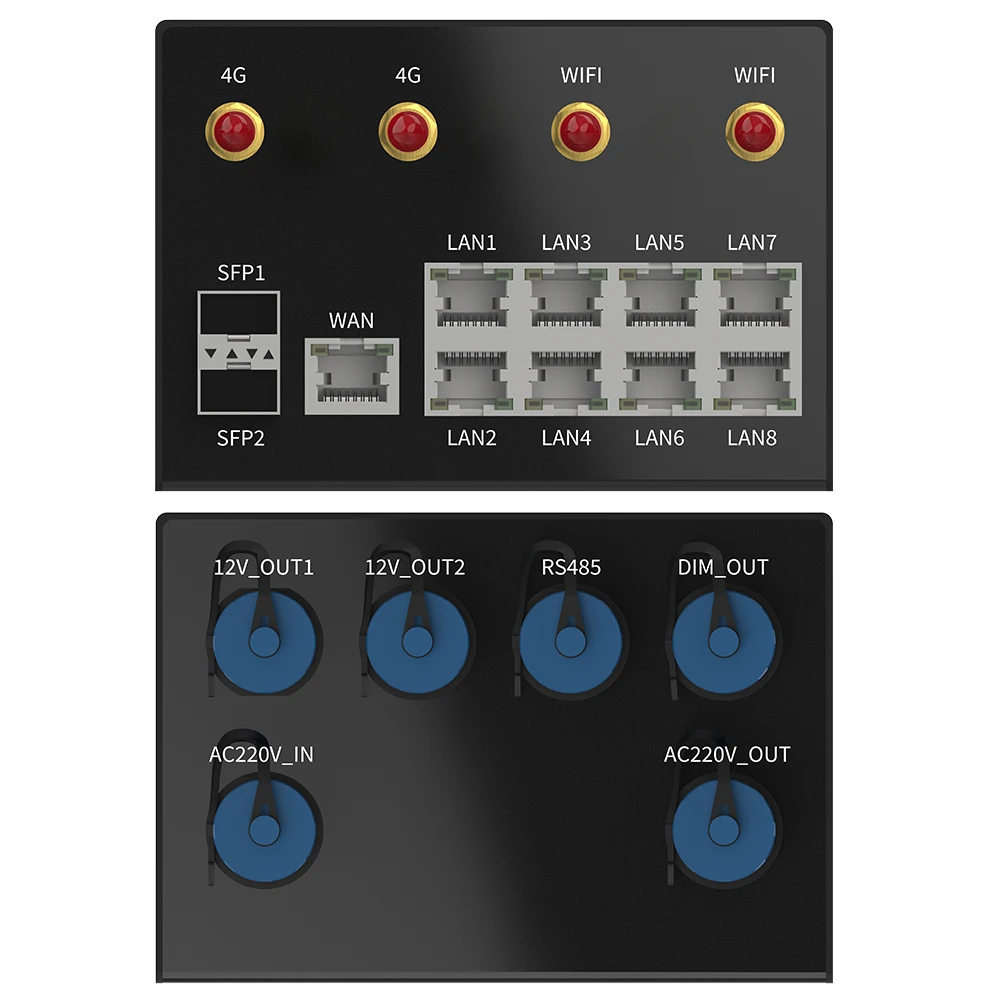 Multifunctional Smart City Street Light Gateway Gps Supports One Key ...