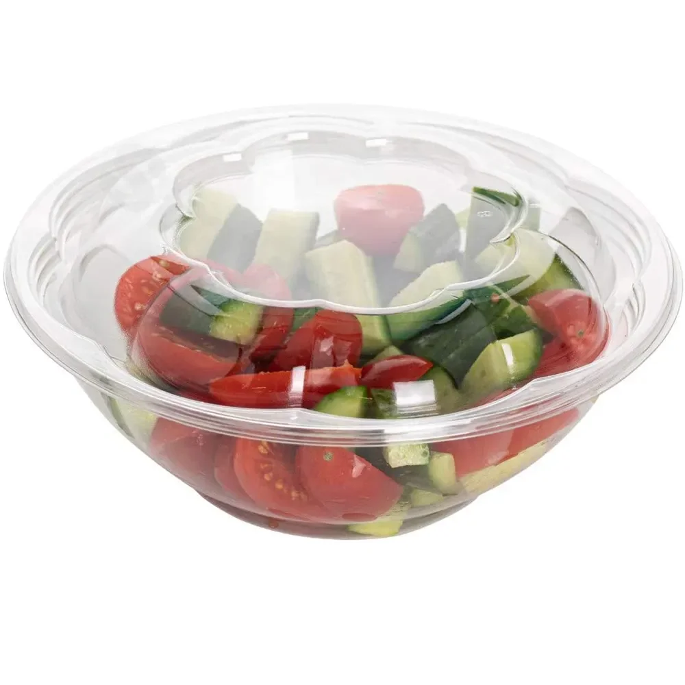 Wholesale Disposable Transparent Plastic Fruit Salad Container Plastic ...