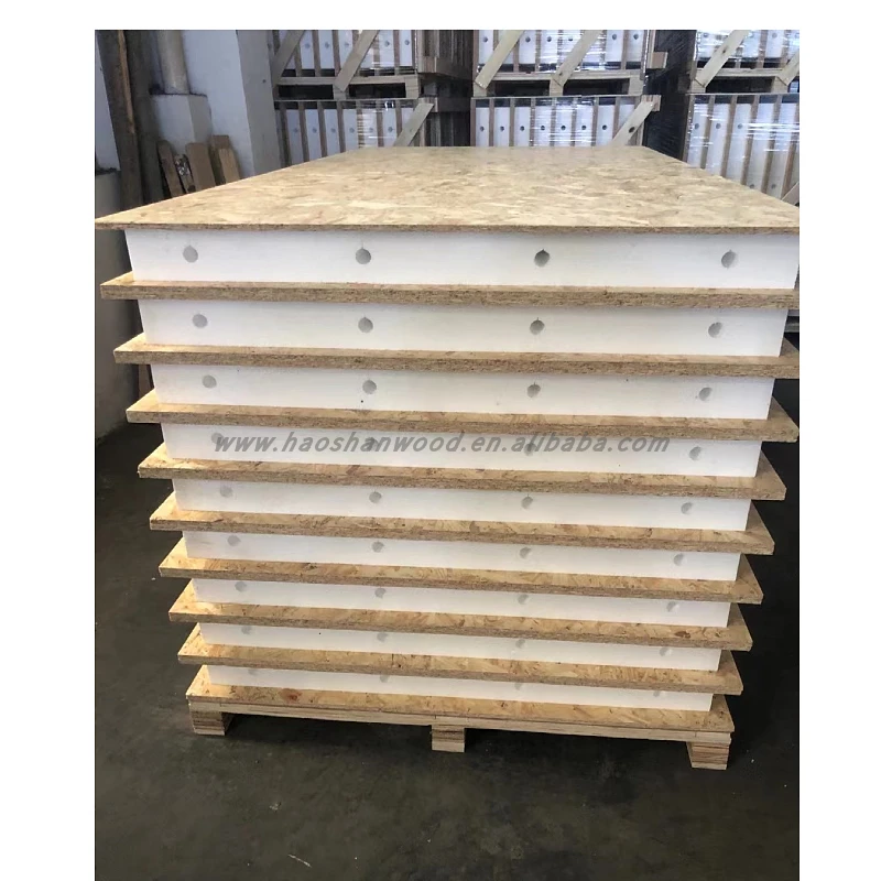 OSB SIP Structural Insulated Panel - Finished Pine Wood Sandwich Panel ...