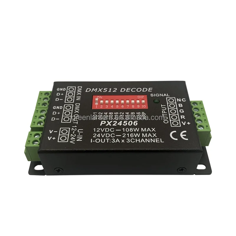 New Dmx512 Decoder Controller Rgb Colorful Led Module Stage Light Dmx ...