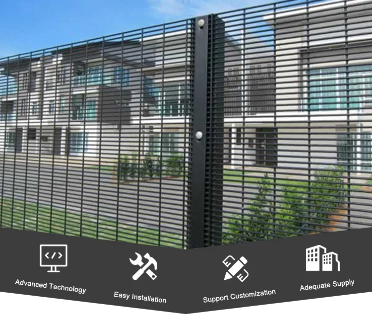 High Quality Anti Theft Fence358 Anti Climb Fence High Security Fence ...
