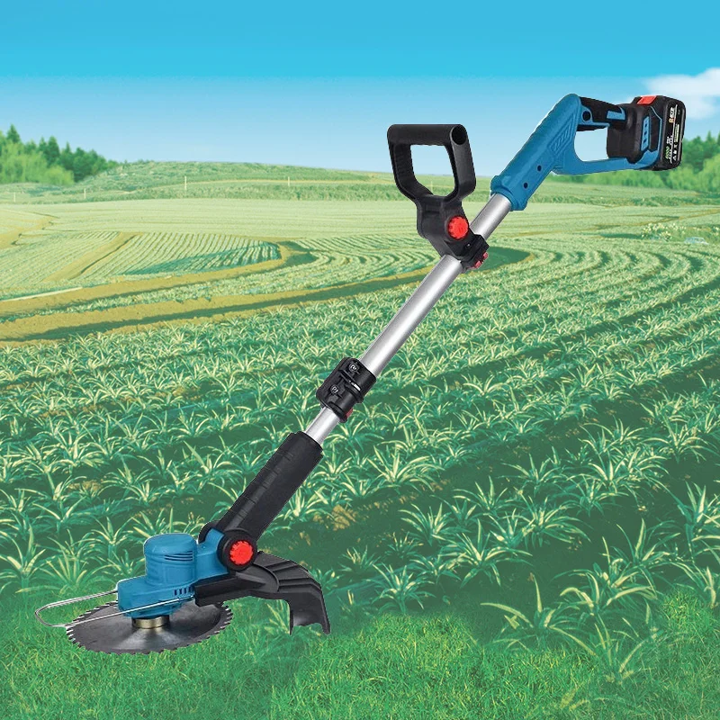 Electric Grass Trimmer Campus Vegetation Control Electric Lawn Mower ...