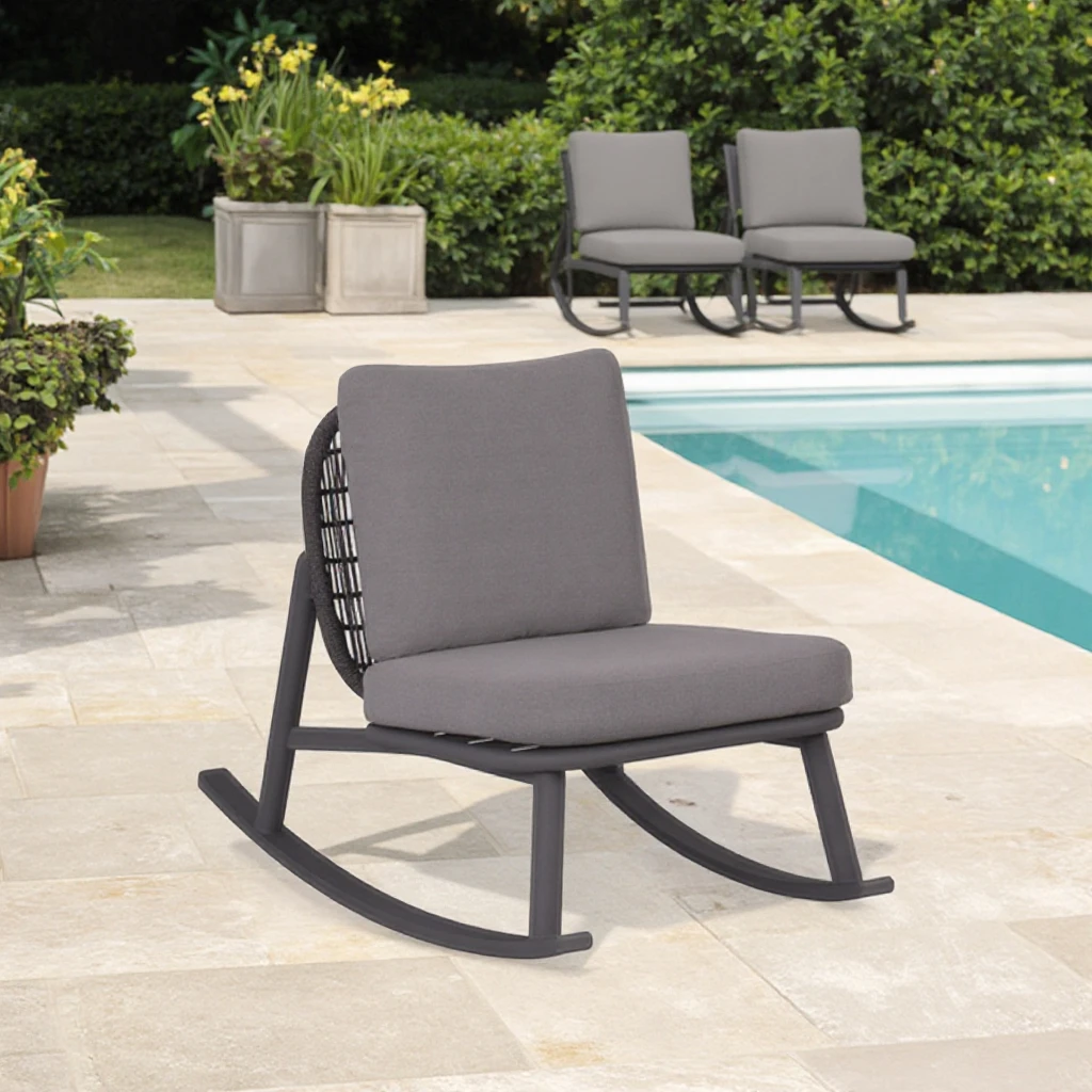 Alibaba.com: Modern Outdoor Garden Rocking Chair for Adults, Leisure ...