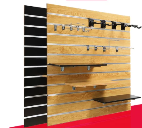 Retail Store Metal Steel Slatwall Panel Security Hooks