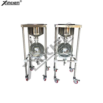 Lab Pilot Plant Scale Vacuum Filtration Funnel And Glass Collection ...