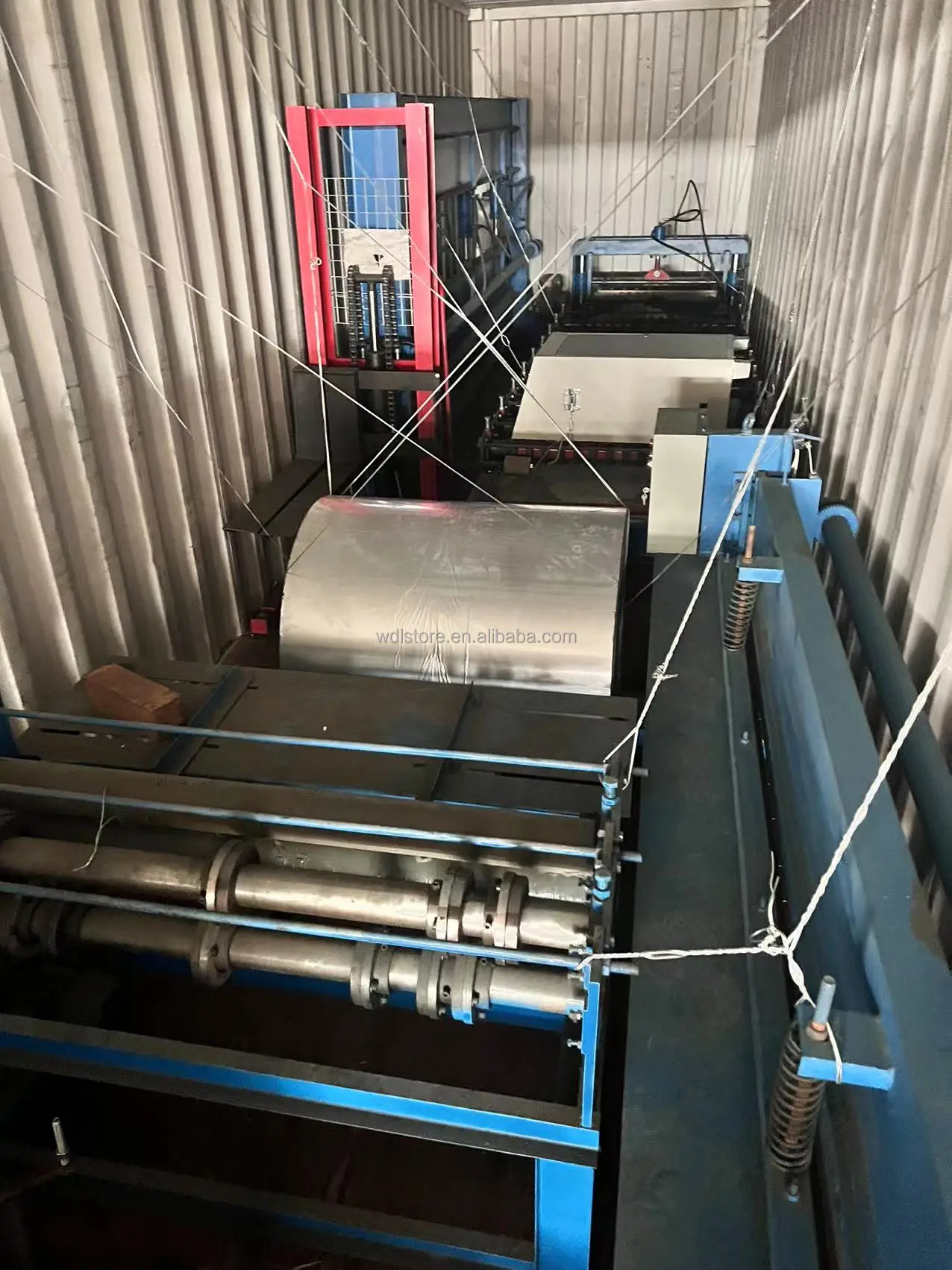 Sheet Metal Coiling Straightening Machine 2 In 1 Decoiler Straightener ...
