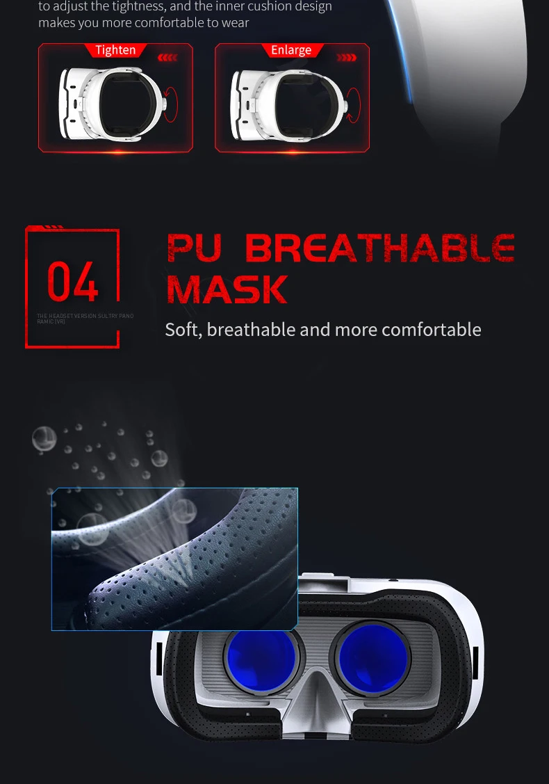 OEM Custom High Quality VR Headsets - Popular Fashion Style