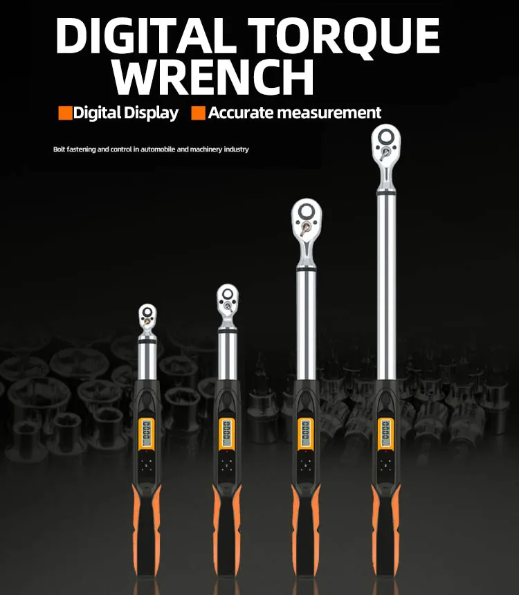 High Quality Large Display Drive Adjustable Digital Torque Wrench ...