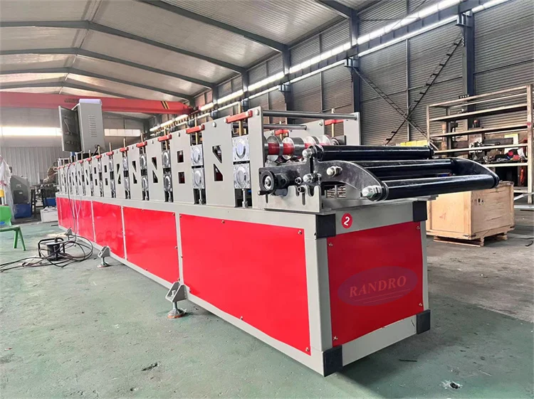 Metal Steel Profile Top Hat Roll Forming Machine Zinc Roofing Ridge Cap ...