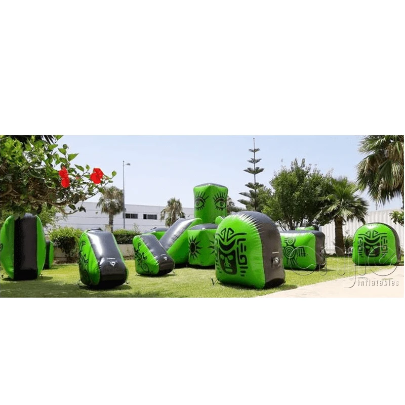 Inflatable Multi-Color CS Shooting Obstacle Bunker - Durable Paintball ...