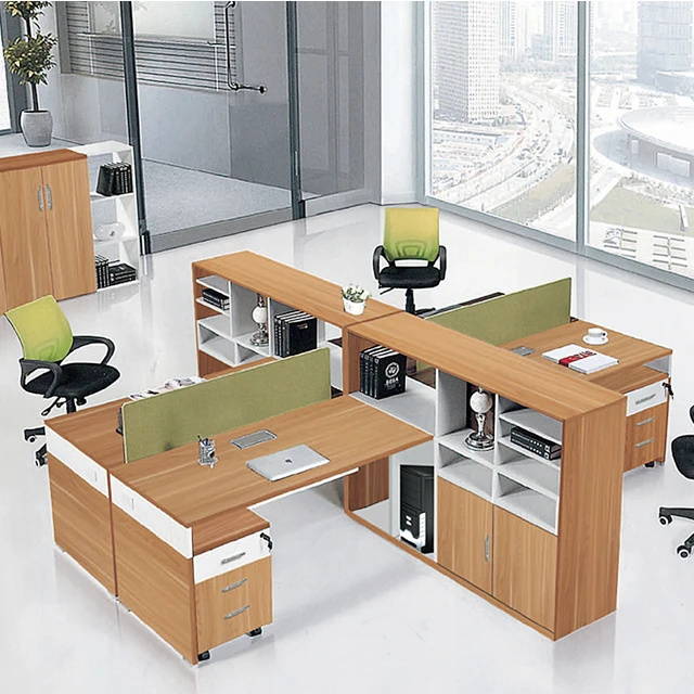 Modern 4-Person Workstation Office Partition Hot Selling Factory ...