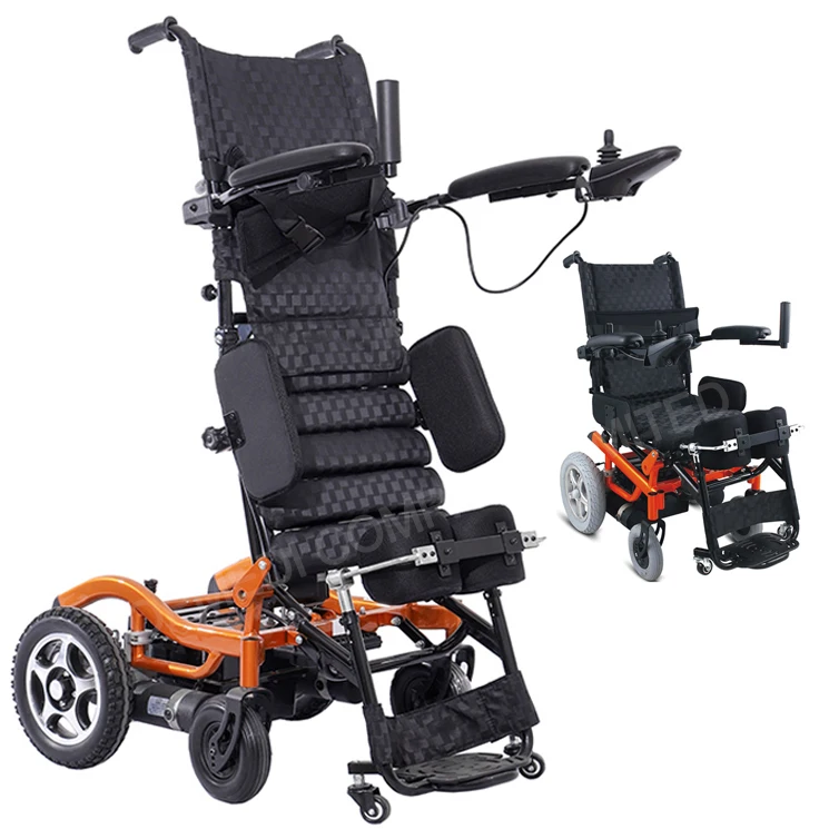 Disabled Lift up Adult Electric Standing Wheelchair Power Assisted ...