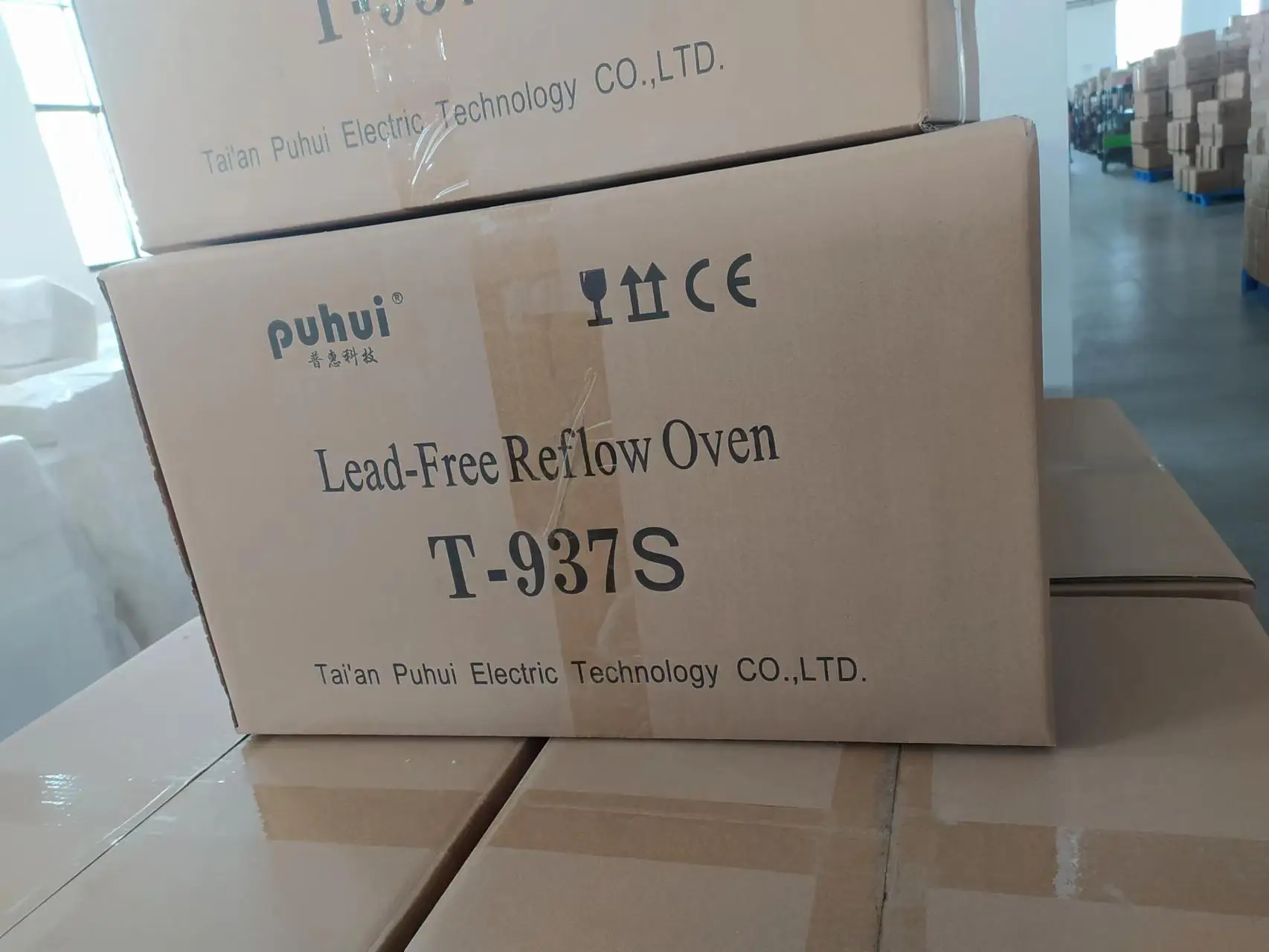 Pcb Infrared Solder Equipment Reflow Soldering Machine Hot Air Reflow Oven Puhui T-937s - Buy ...