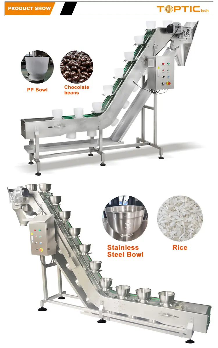 TT-BTC-40 Bowl Hopper Elevator - Toptictech