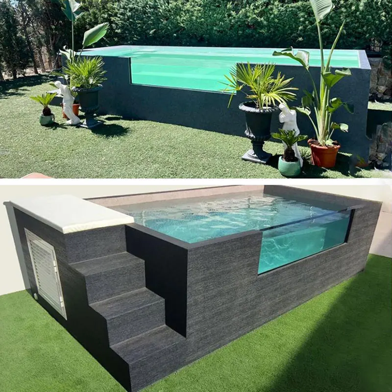 Alibaba.com: Rooftop Backyard Small Swimming Spa Plunge Pool with ...