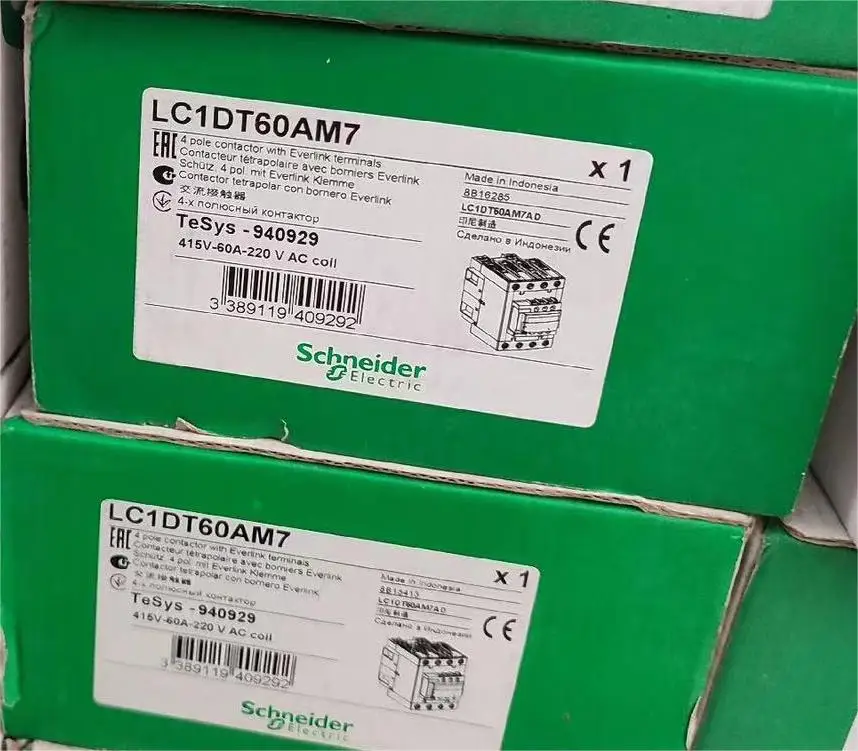 Lc1dt40fdc Lc1d258cdc Lc1dt40edc 4p 40a Dc Tesys Deca Original And New ...