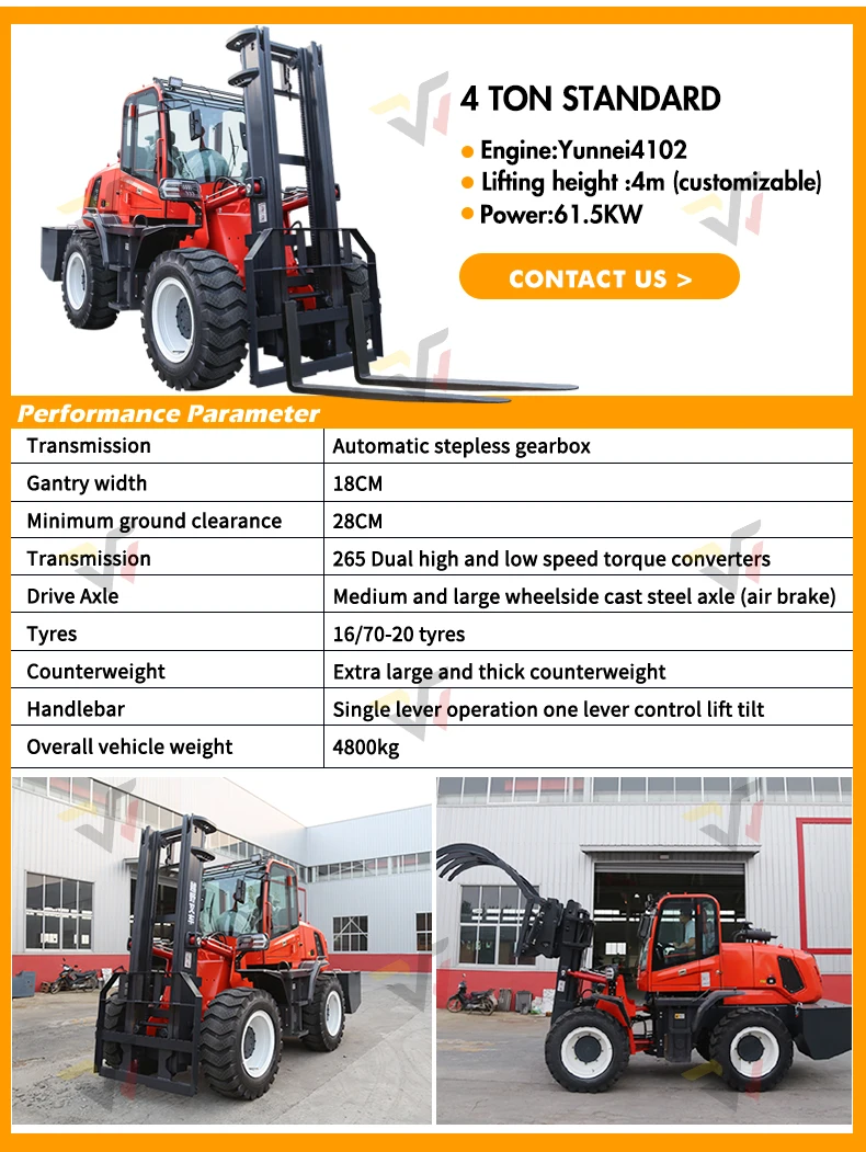 All Terrain diesel Forklift 3 Ton 4 Ton 5 Ton Trucks Off-road Forklift 4x4 Forklift| Alibaba.com