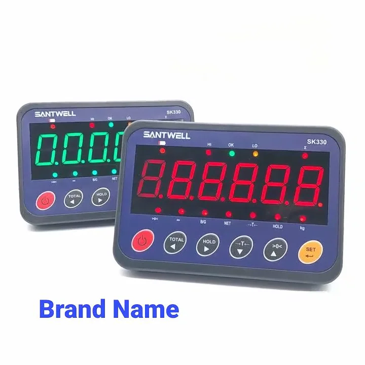 Plastic Material Lcd Display Suitable For Platform Scale Floor Scale ...