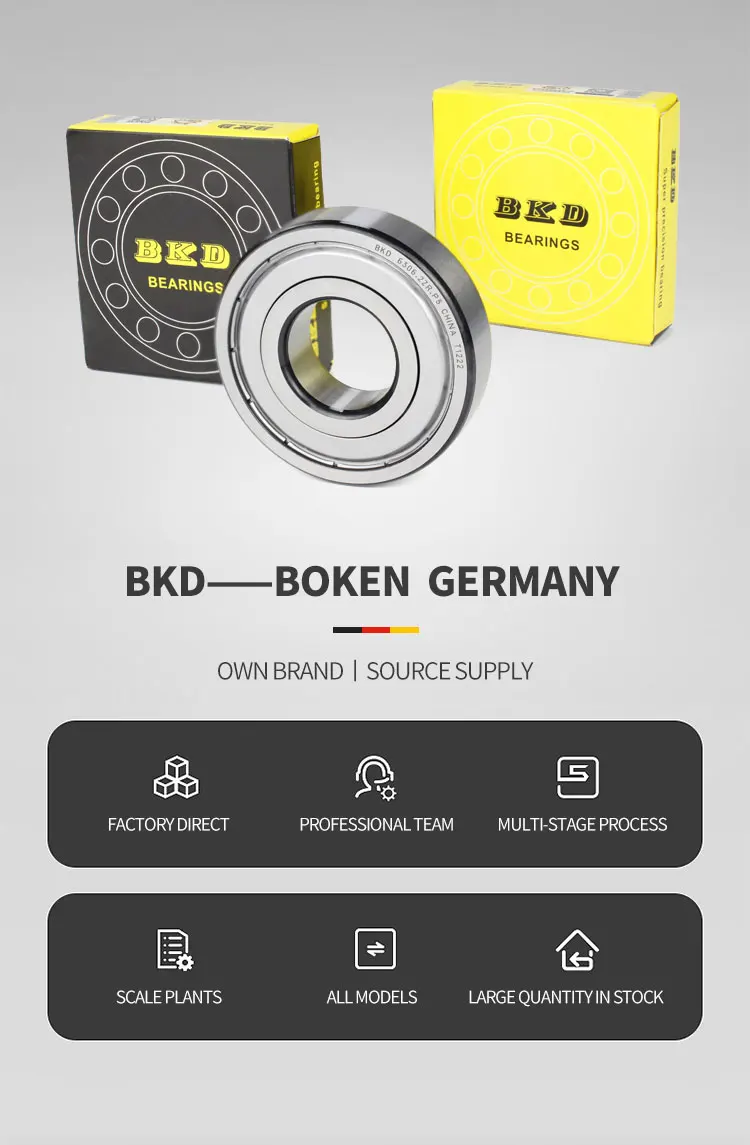 BKD Ball Bearings - High Stability & High Speed Performance