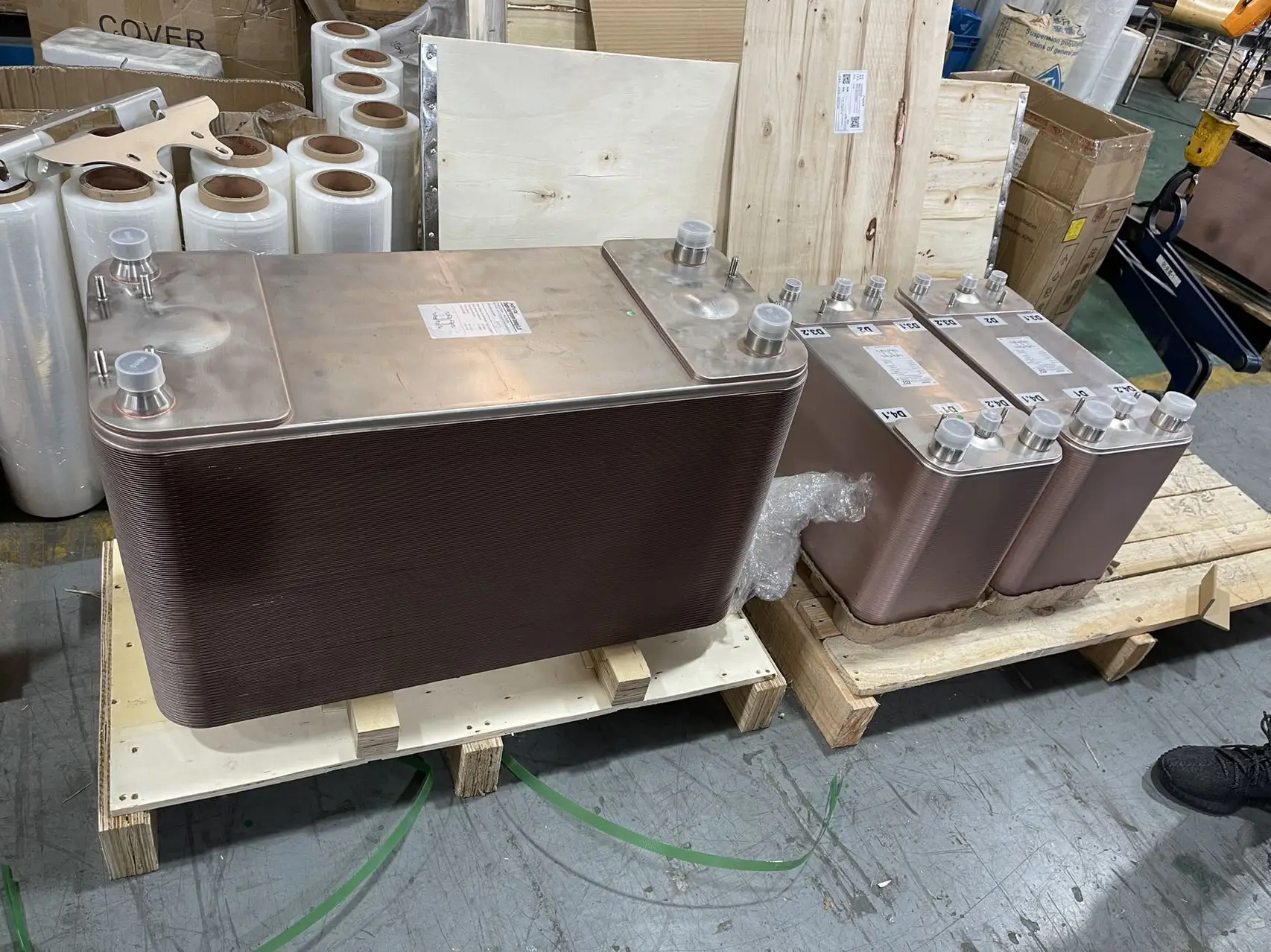 Aidear New Brazed Plate Heat Exchanger - Efficient Cooling