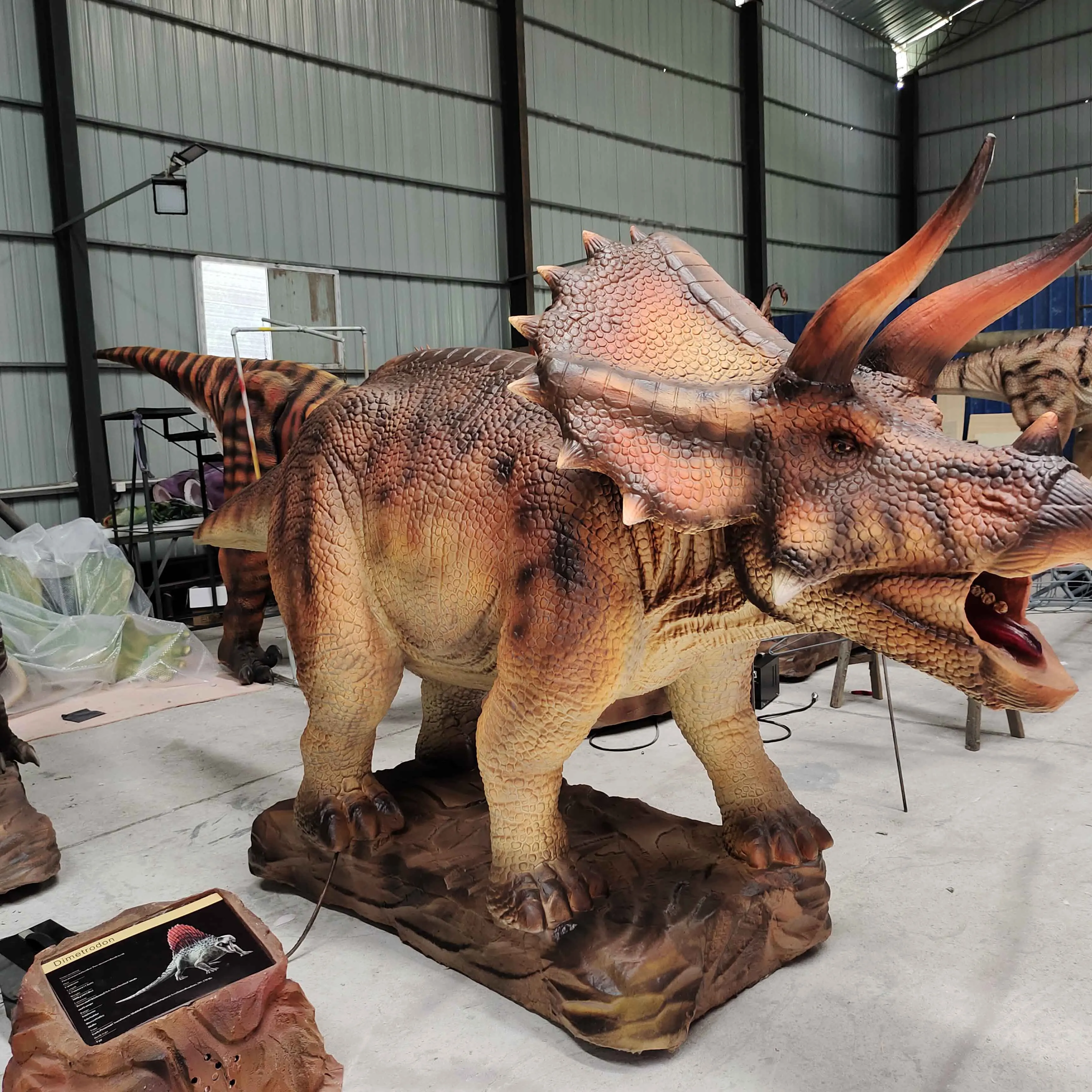Theme Park Artificial Dinosaurus Animatronics Model Life Size Animatronic Dinosaur Dinosaur Hand ...