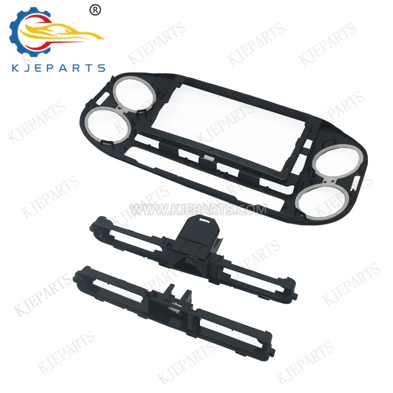 Auto 9 Inch Black Fascia Frame Gps Navigation Frame Intelligent For Vws ...