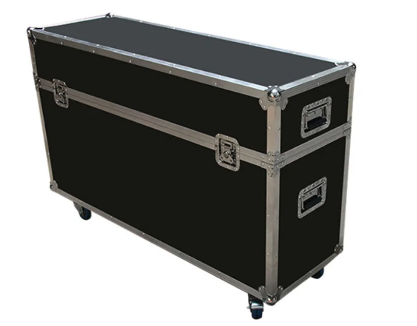 Factory Custom Adjustable Fireproof 55" 65" Tv Flight Case - Buy 65" Tv ...