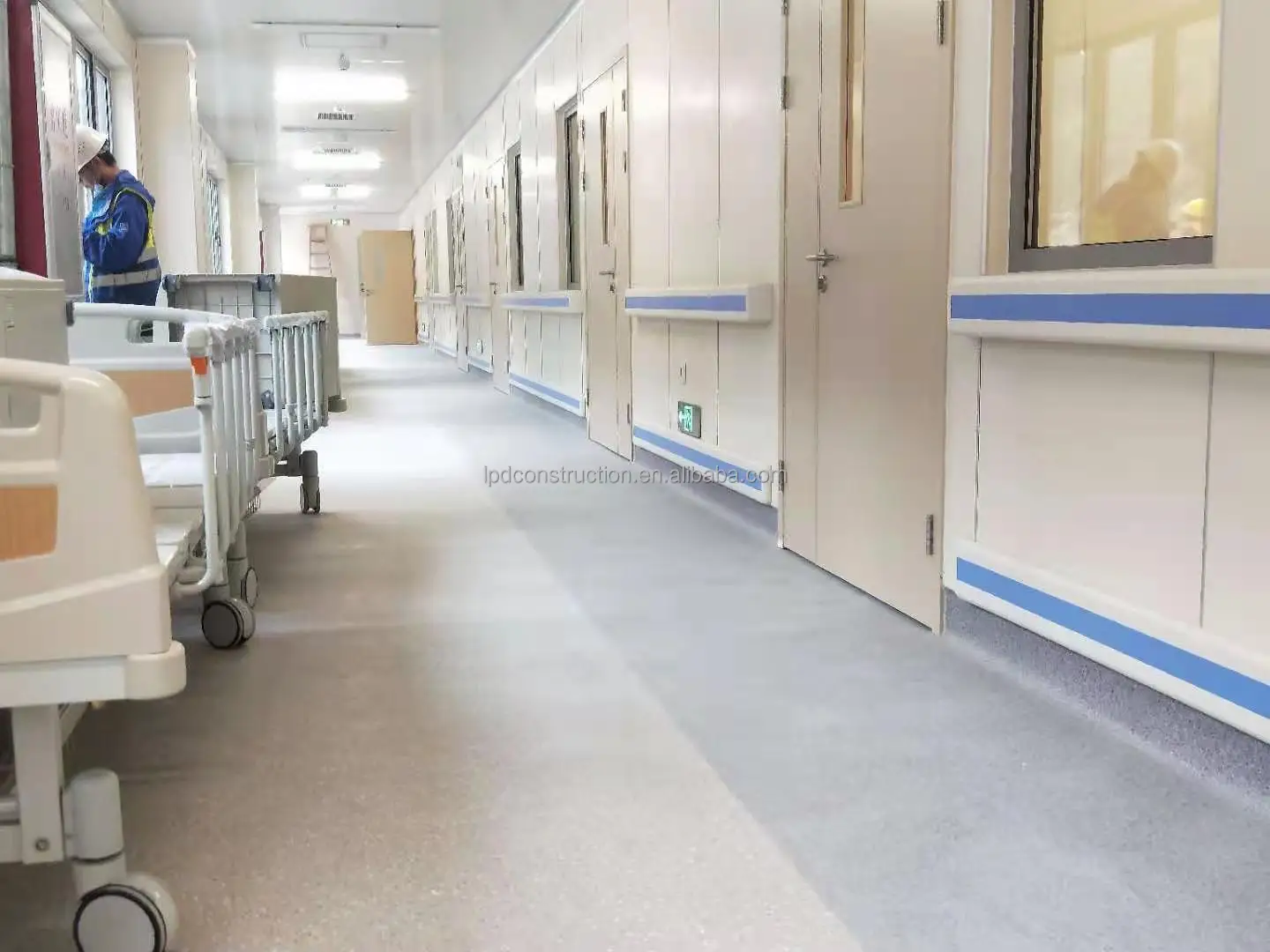 Hospital Corridor Handrail Vinyl Bumper Guard Rail - Buy Wall Bumper ...