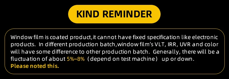 Ceramic Polarized Paper Tint Film for Car Window Tint 99 Block the Heat